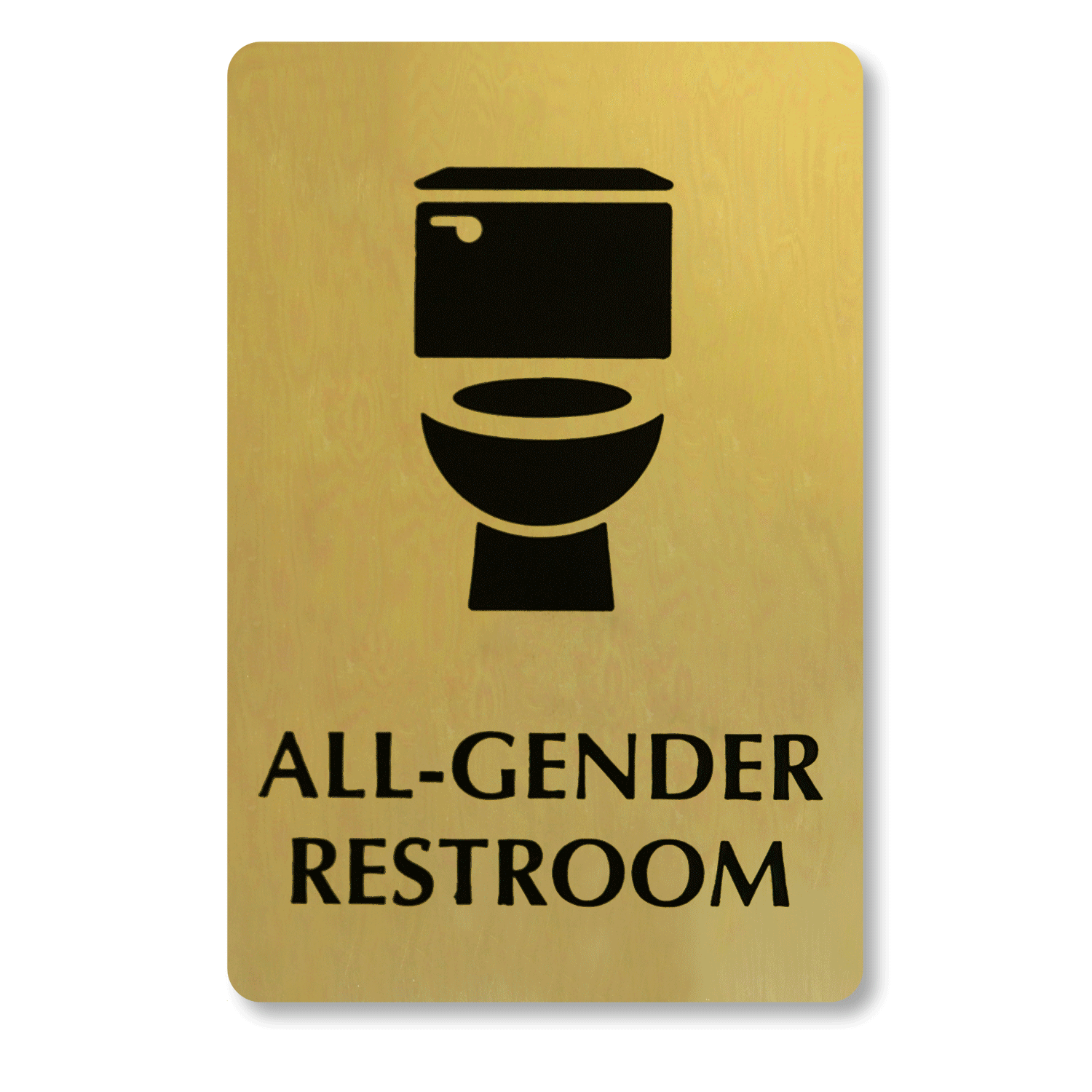 All Gender Symbol Bathroom